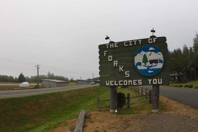 Forks: a famosa cidade da saga de filmes Crepúsculo!